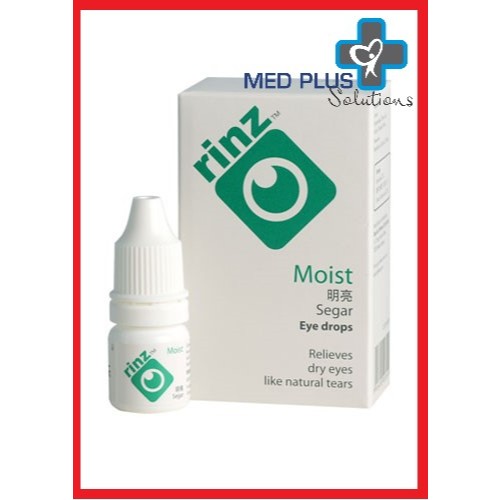 Rinz Moist Eye Drops 5ml (Exp: 7/2027) | Shopee Singapore