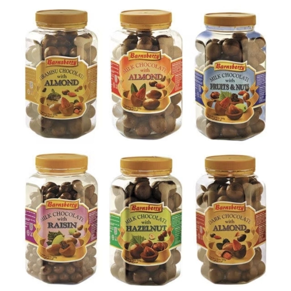 [500g]Barnsberry Chocolate Almond/Raisin/Coated/Fruits&Nut/Hazelnut ...