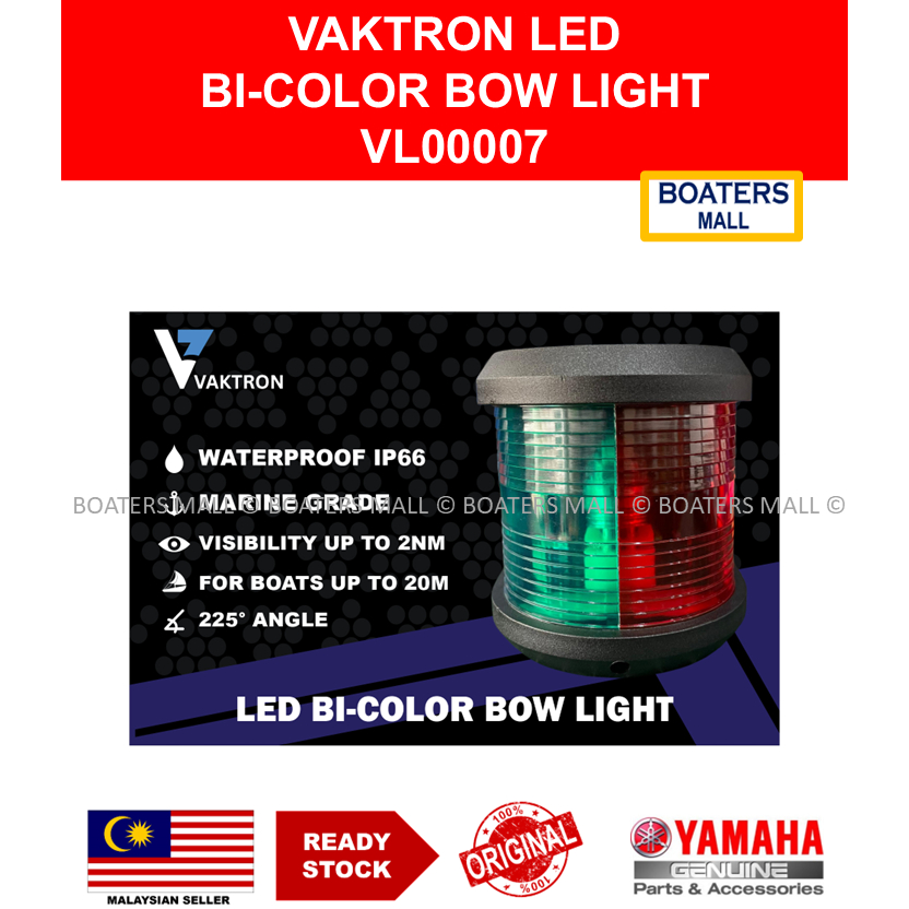 VAKTRON LED Navigation Bi-Color Bow Light for Boat Marine Yacht ...