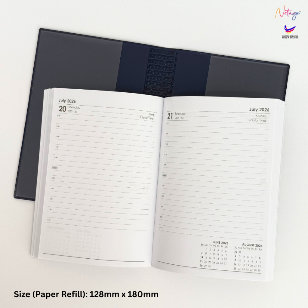 Diary 2026 1 day 1 page Business Office Calendar Personal Journal ...