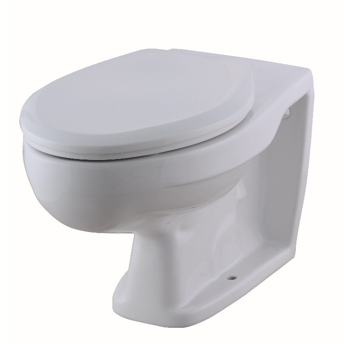 ECONAX - C25SCU BACK INLET SIPHON JET BACK TO WALL WATER CLOSET - WHITE ...