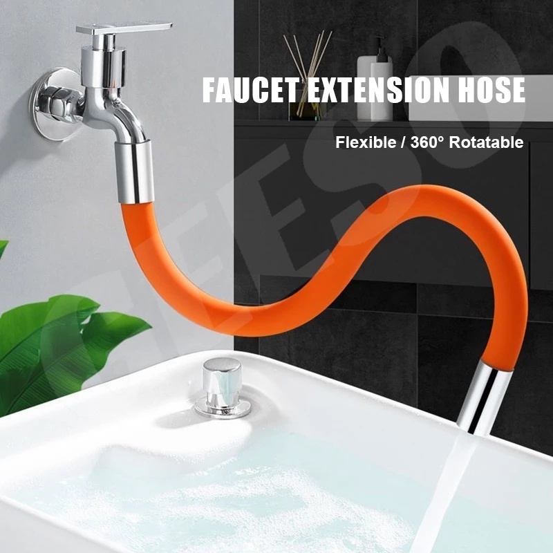Faucet Extension Hose Extender Pipe Faucet Extender Pipe Tube Water tap ...