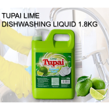 [Shopee Choice] TUPAI DISHWASHING LIQUID 1.8KG LIME | Shopee Singapore