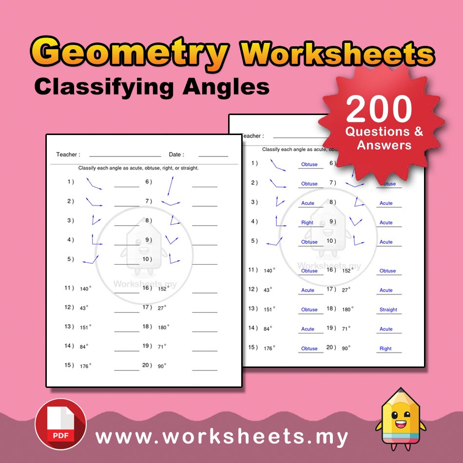 IGCSE Math [SOFTCOPY] GEOMETRY Worksheets | IGCSE Maths | Maths for ...