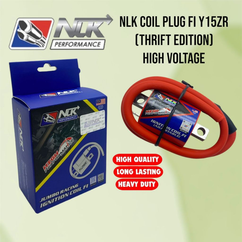 NLK PERFORMANCE RACING PLUG COIL (THRIFT EDITION ) FI/NON-FI YAMAHA ...