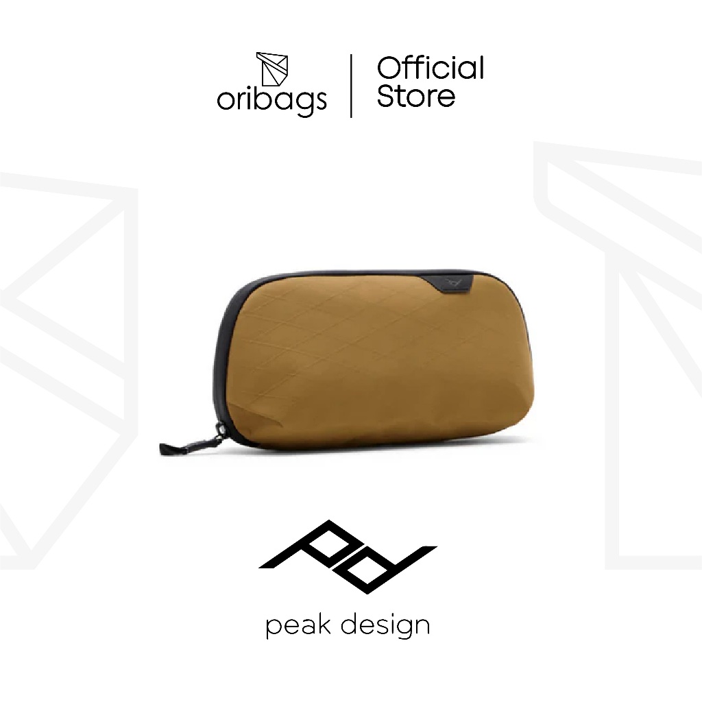 Peak Design Small Tech Pouch - X-Pac VX-21 Ocean Edition (Coyote ...