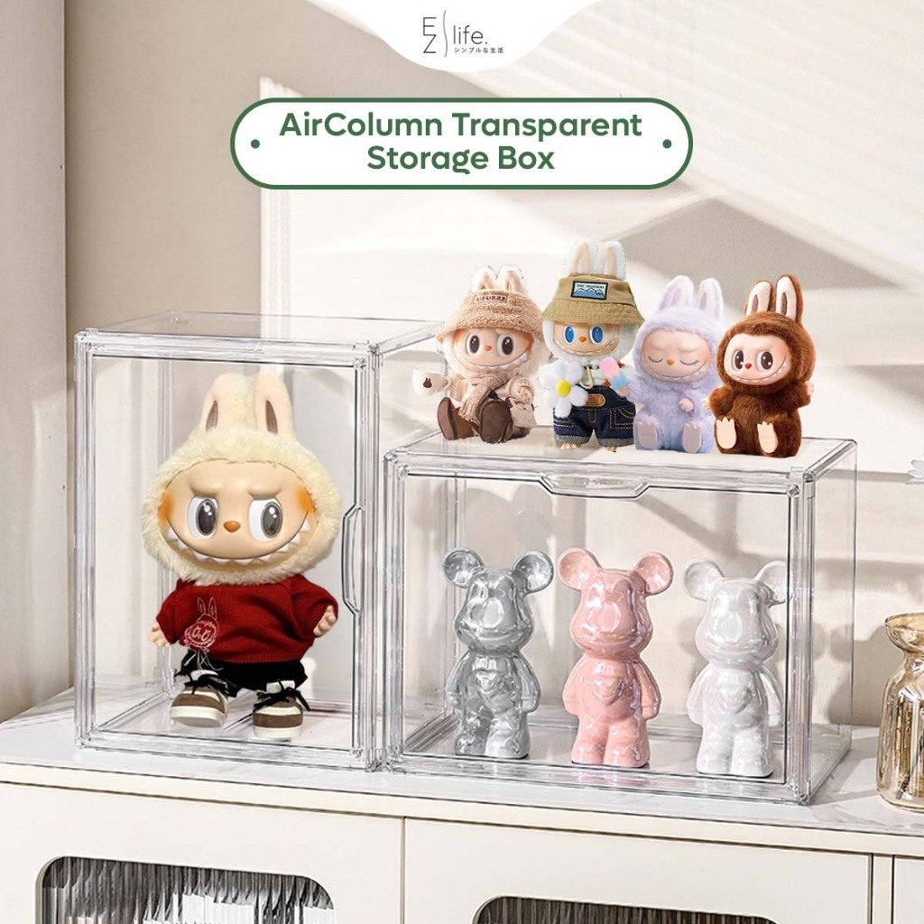 Kotak Simpanan Magnetik Lutsinar Penuh EzLife Full Transparent Magnetic ...