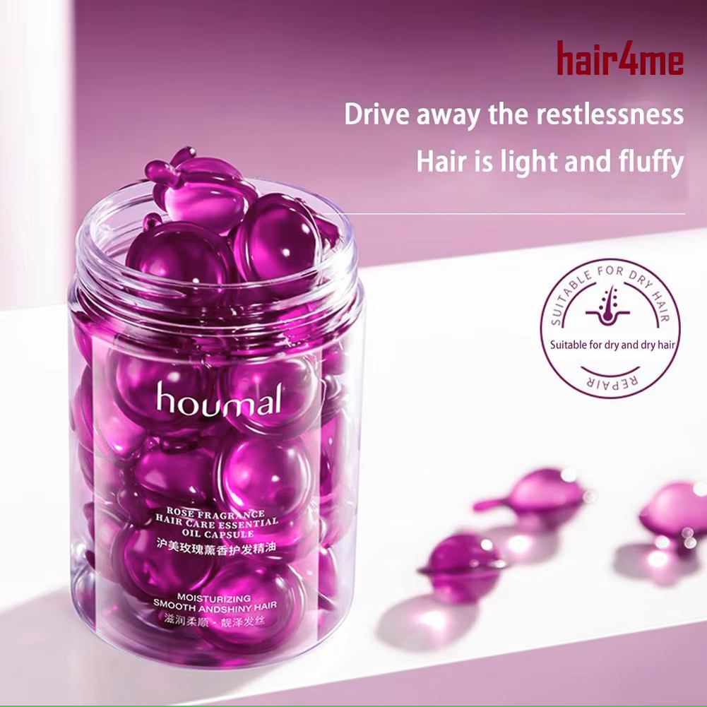 Hair Vitamin Capsule Mix Pink Purple Color (30pcs) | Shopee Singapore