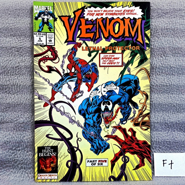 Venom: Lethal Protector 5 (Marvel Comics) David Michelinie, Ron Lim (Key Issue: 1st App ...