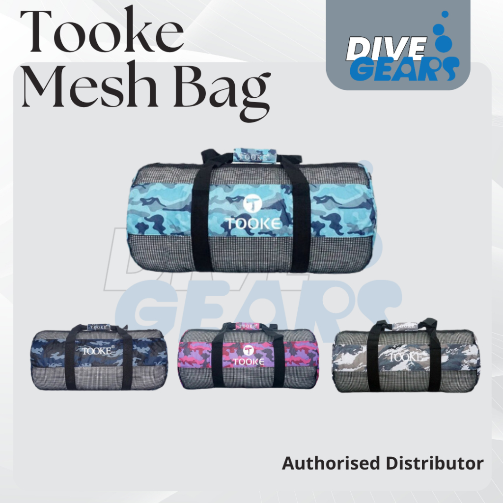 Tooke Scuba Diving Mesh Bag for Regulator BCD Fins Mask Diving Suit ...