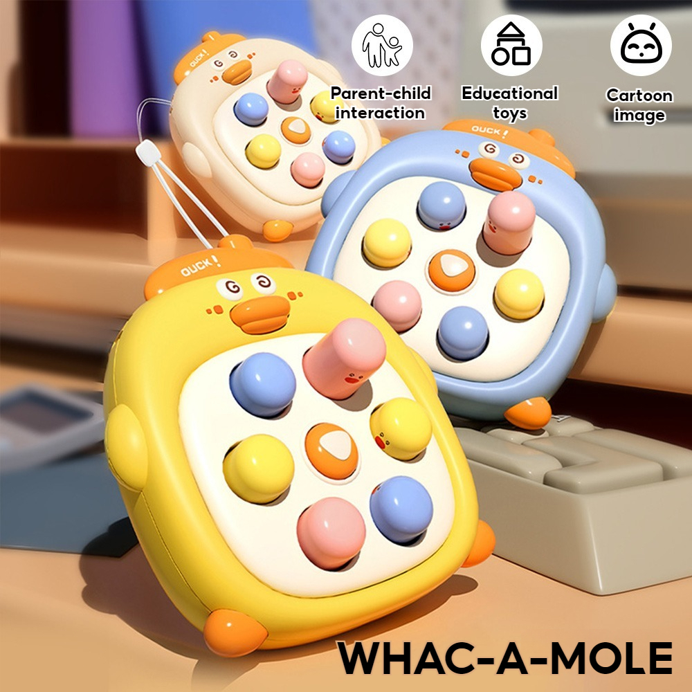 New Palm Radish Whack-A-Mole Cute Duck Dinosaur Educational Toy Baby ...
