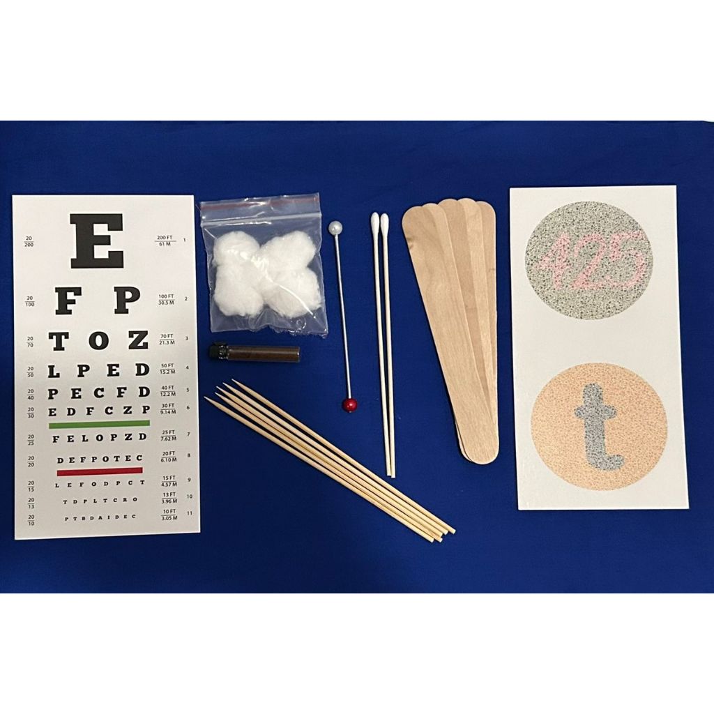 Neurokit High Quality with Pocket Snellen Eye Chart neuro kit | Shopee ...