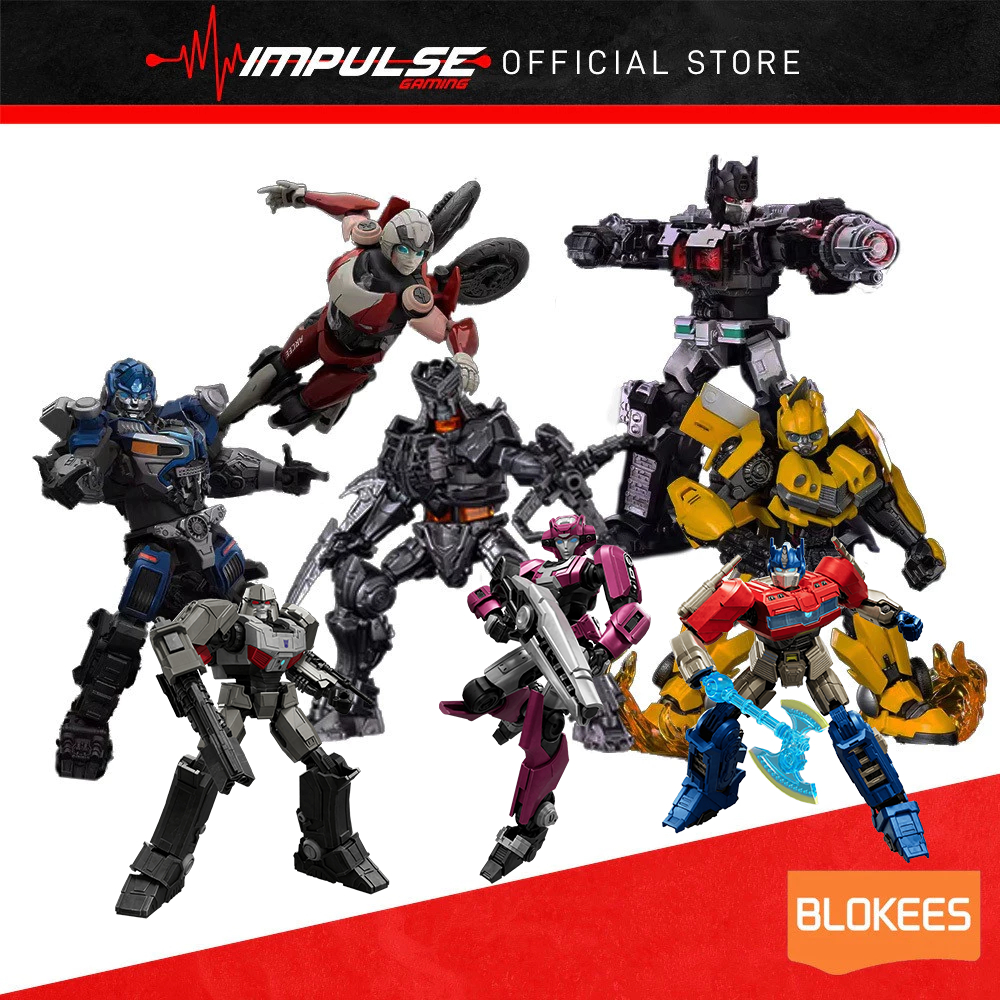 Blokees Transformers Classic Class Version - Mirage/Bumblebee/Arcee ...