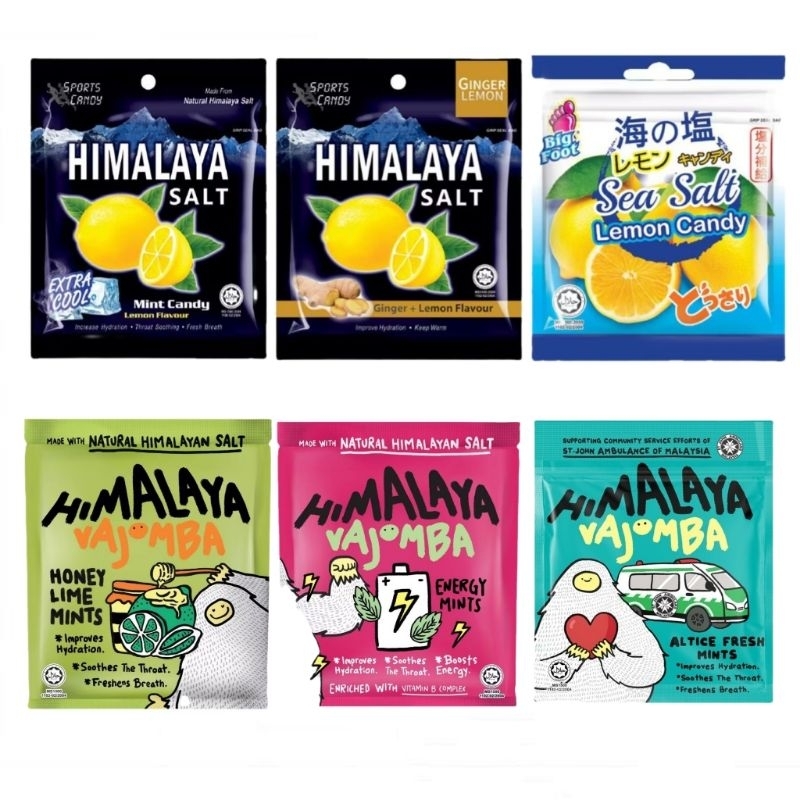 [TKM] Himalaya / Big Foot Salt Lemon Candy ( 15g ) | Shopee Singapore