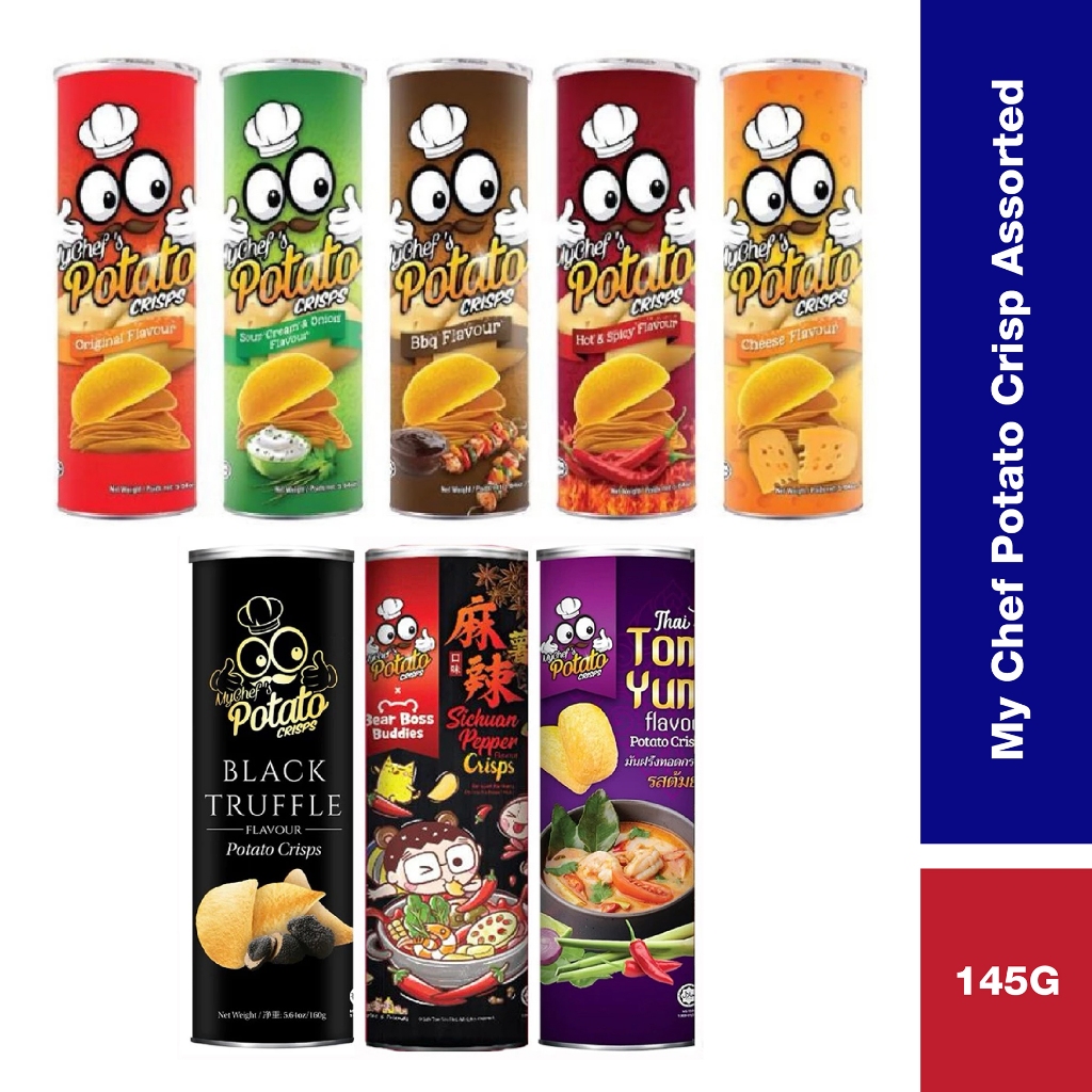 My Chef's Potato Crisp Assorted (145g) | Shopee Singapore