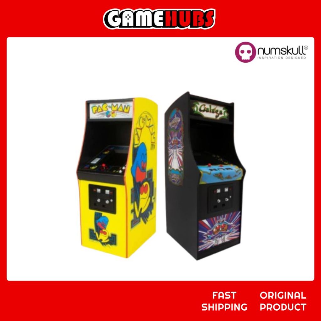 Numskull Pac-Man Galaga Quarter Scale Arcade Cabinet (Official ...
