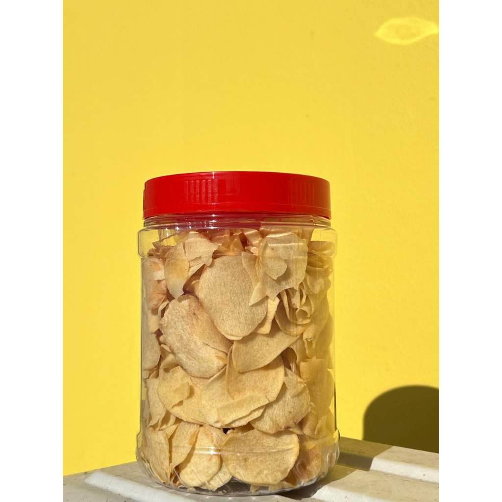 Cny New Year Cake Fried Arrowhead Chips/Ngaku Chips Mushroom Cake Tooth ...