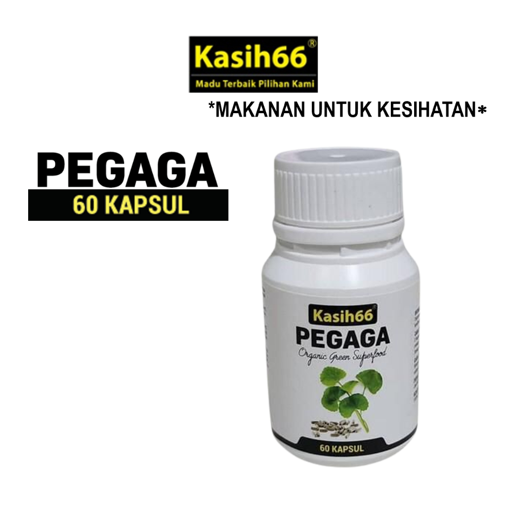 KASIH66 Kapsul Pegaga I Centella Asiatica Capsules (60x450mg Capsules ...