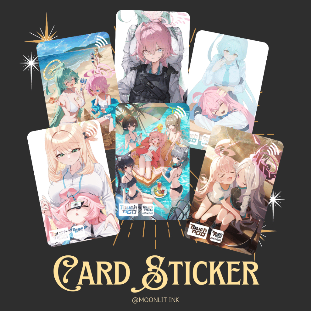 [Blue Archive Card Sticker - TAKANASHI HOSHINO] TnG Sticker / Access ...