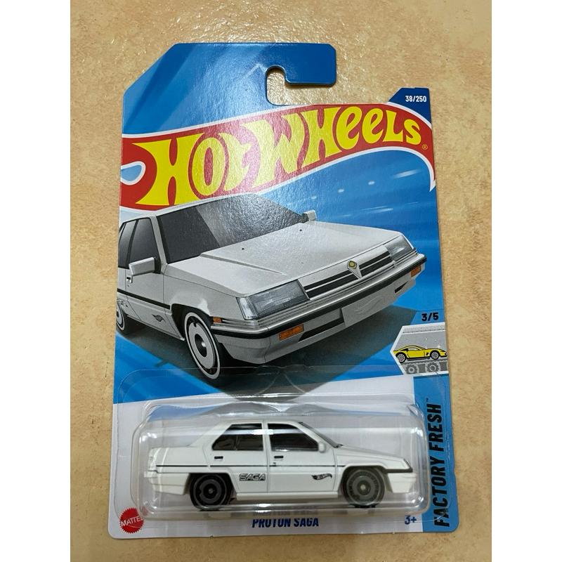 Hot Wheels Proton Saga Putih (White) | Shopee Singapore