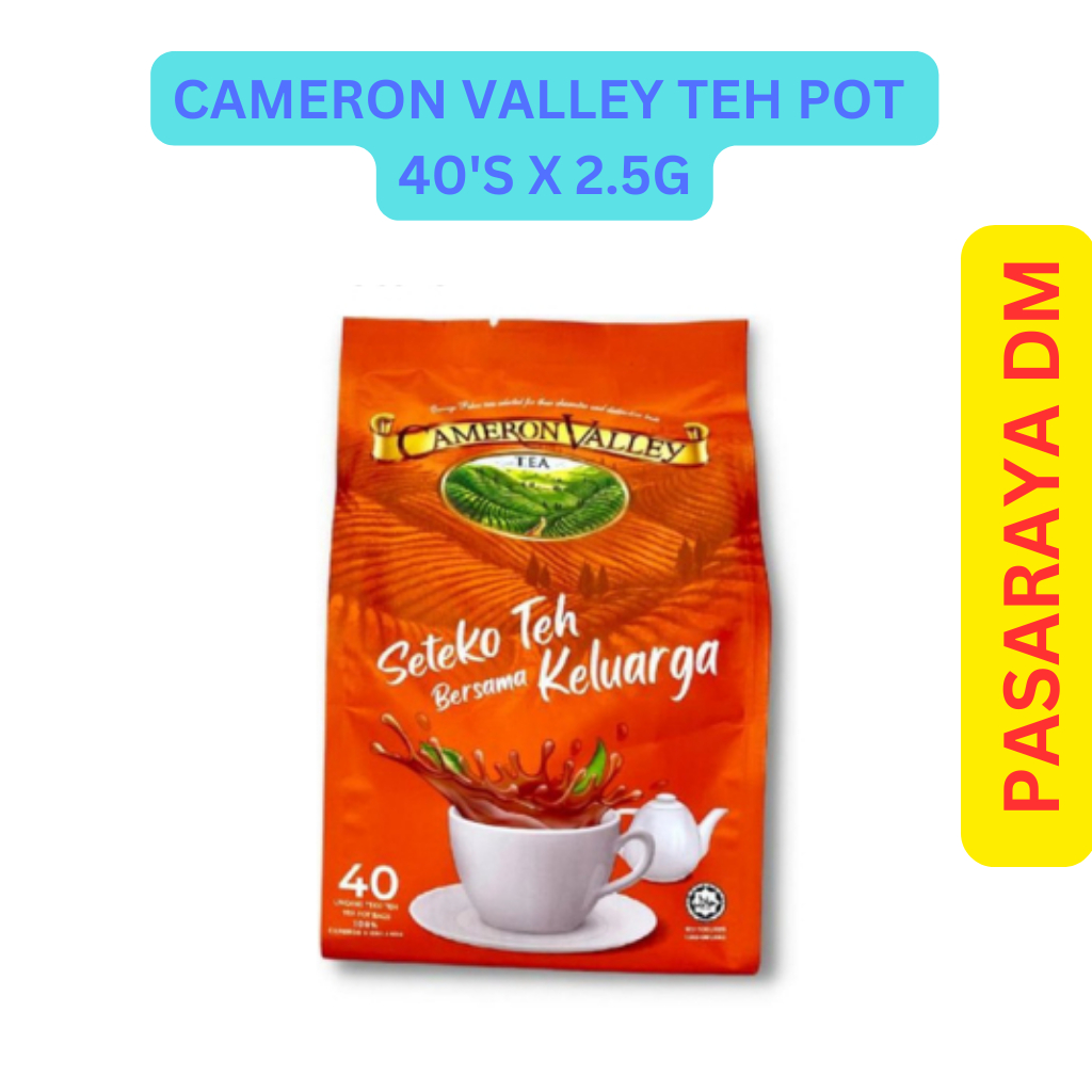 Cameron Valley Teh Pot 40s x 2.5g (CAMERON VALLEY TEH POT 40S X 2.5G ...