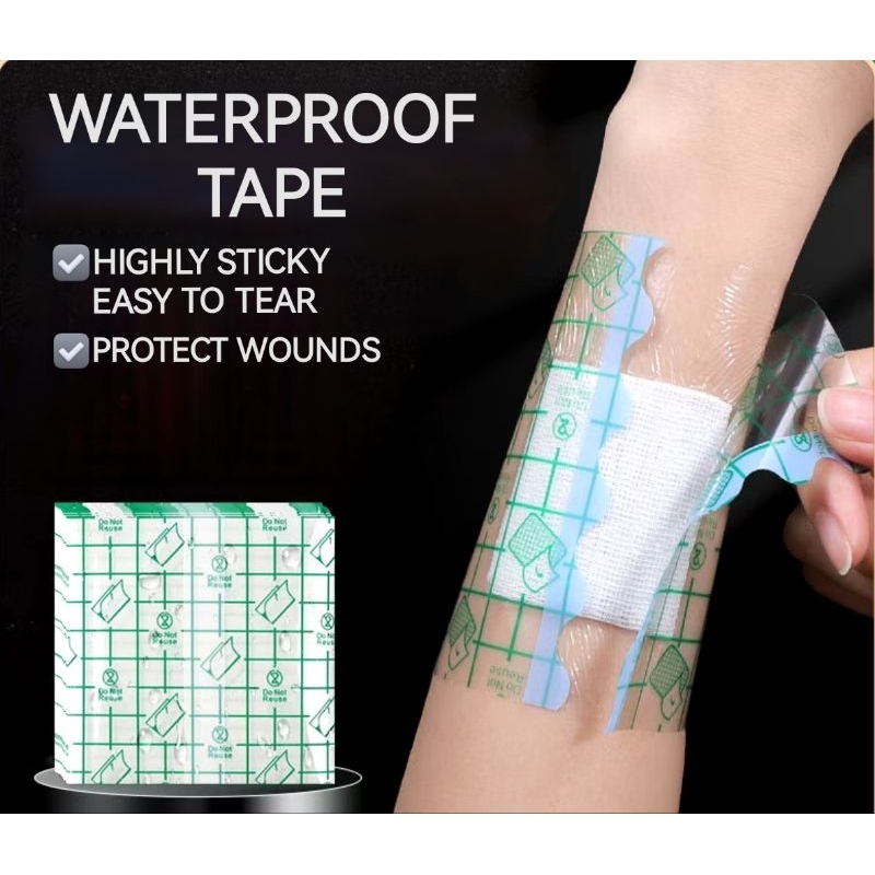 Waterproof Tape PU Tape Dressing Bandage Transparent Plaster Tattoo ...