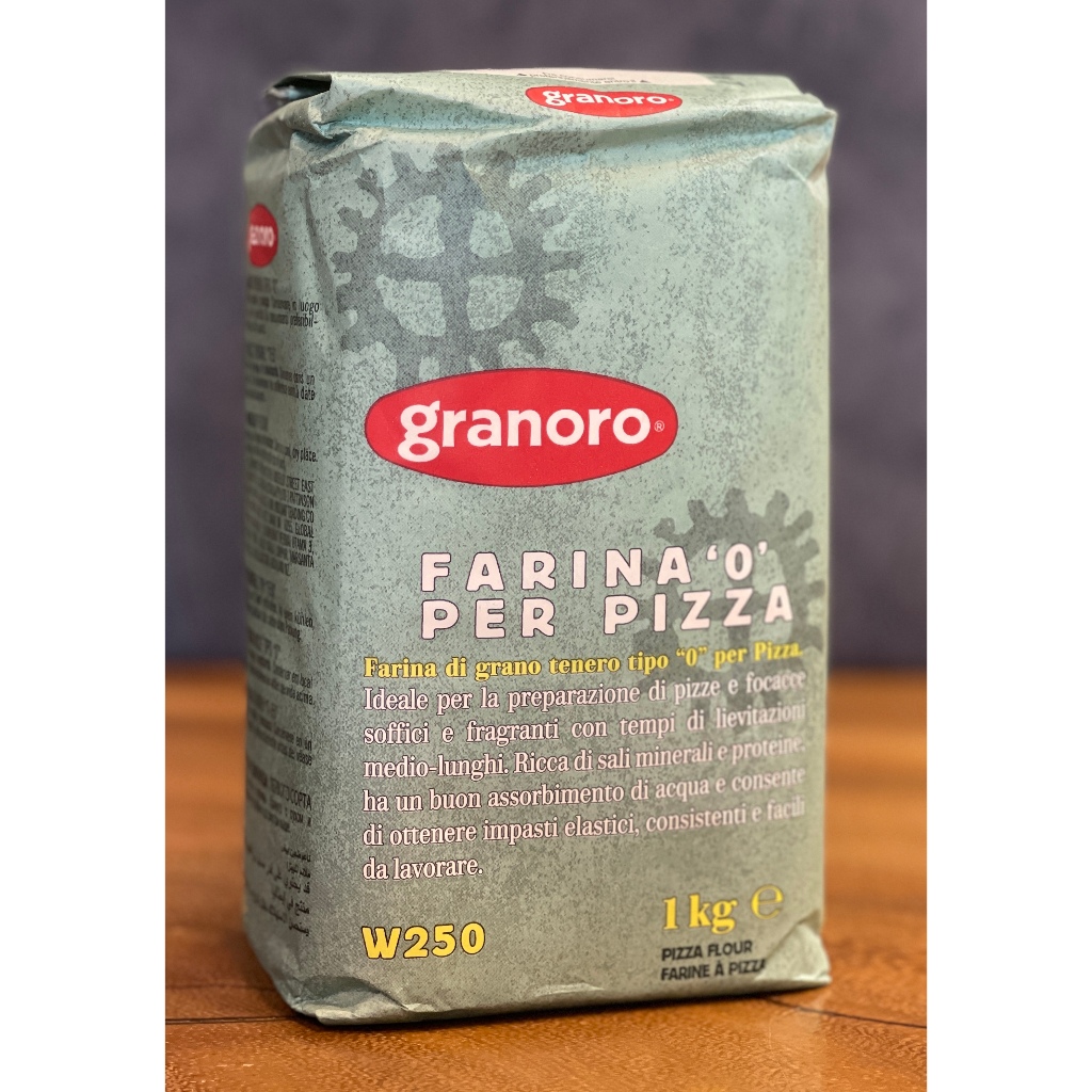 Granoro Farina "0" per Pizze (Pizza Flour) 1kg- Product of Italy ...