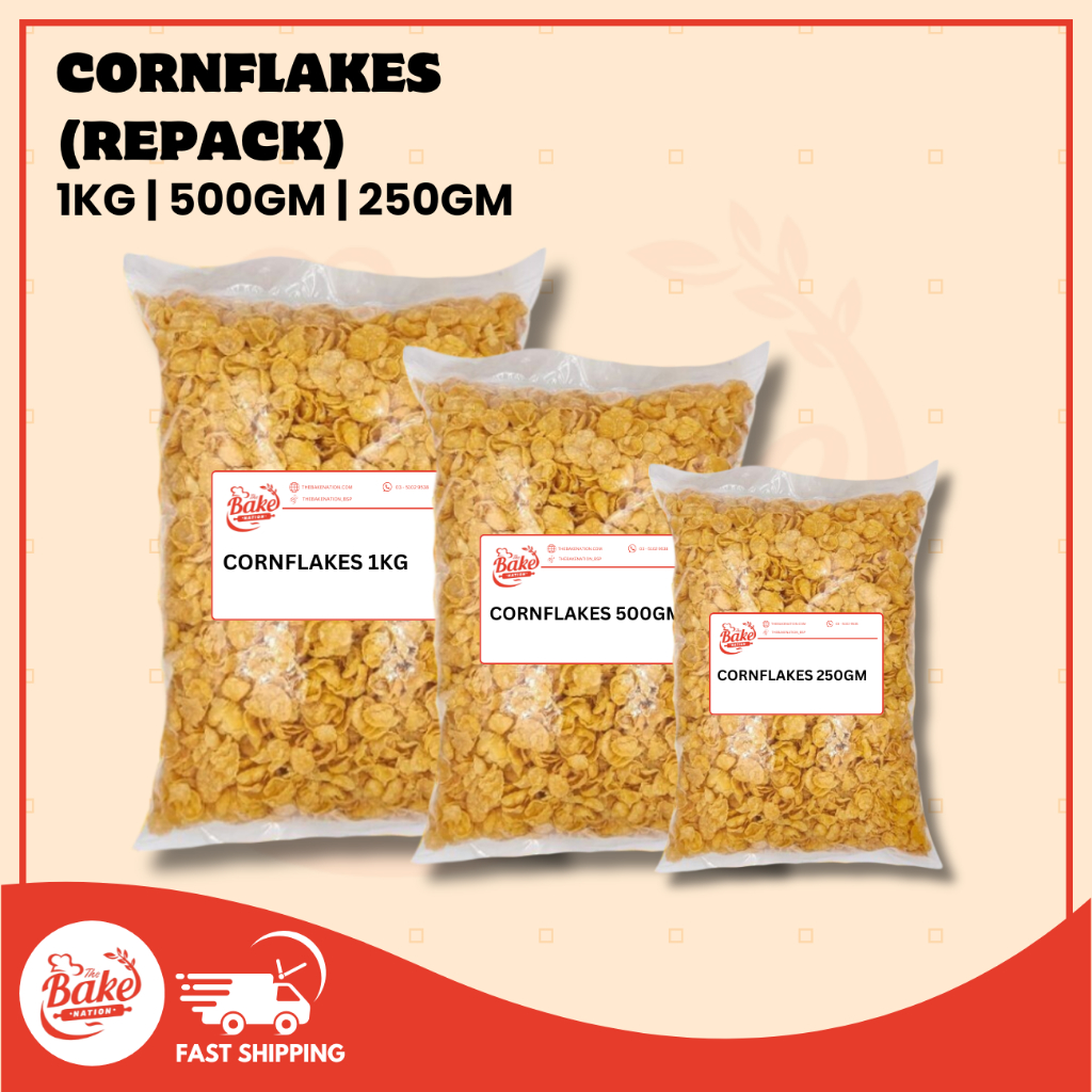 CORN FLAKES | MINI CORN FLAKES 1KG | 500GM | 250GM - HONEY CORNFLAKES ...