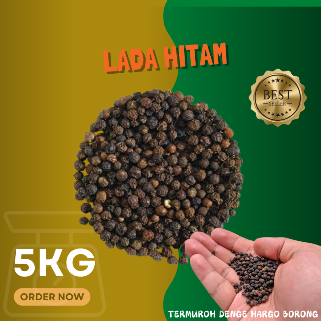5KG LADA HITAM BLACKPAPER | Shopee Singapore