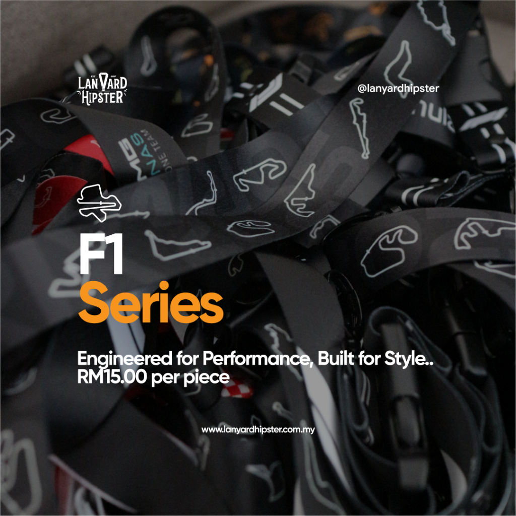 LANYARD FORMULA ONE SERIES | FORMULA 1 2025 | F1 SERIES | Shopee Singapore
