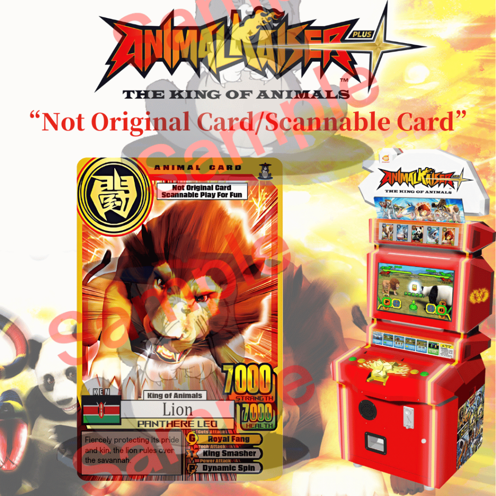 Animal Kaiser Plus + -Gold Lion- "Not Card/Scannable Card” | Shopee ...