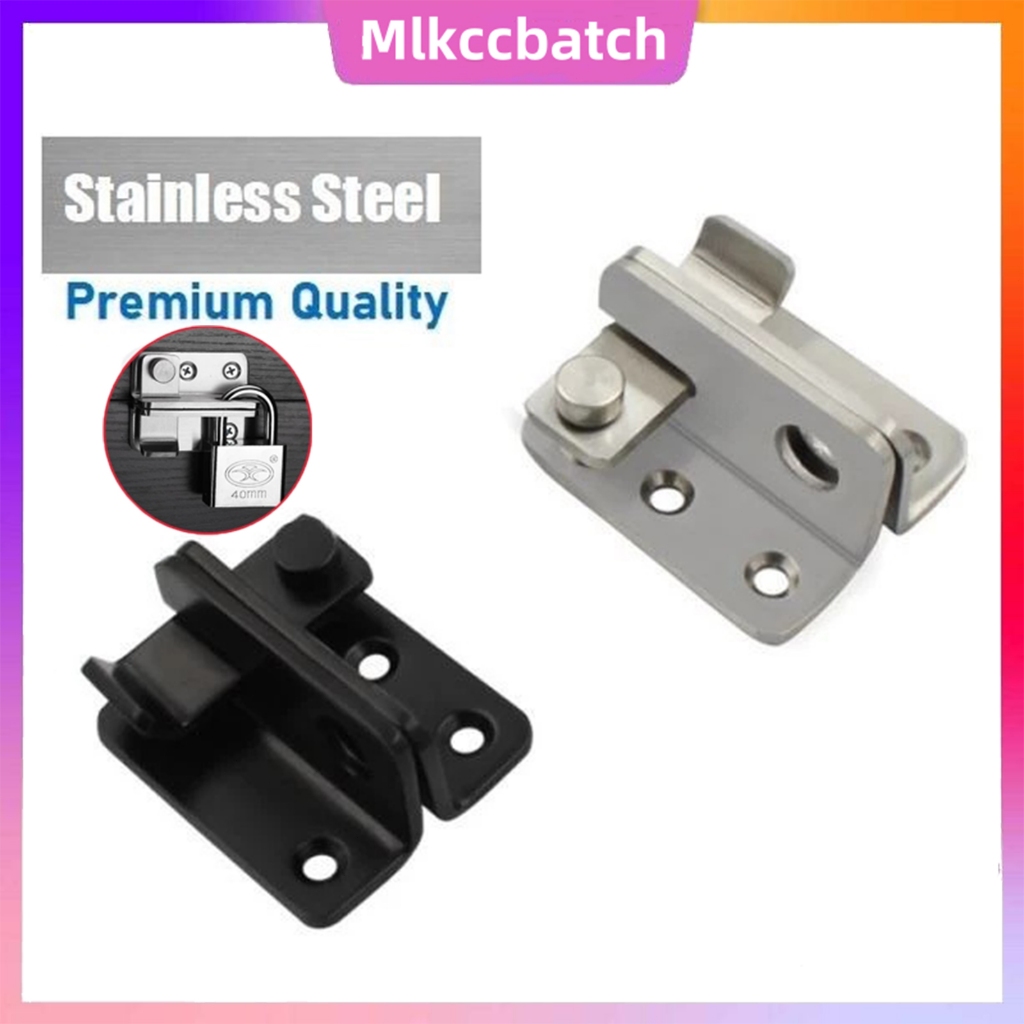 Stainless Steel Left Right Lock Door Swivel Bolt Swing Bolt Security ...