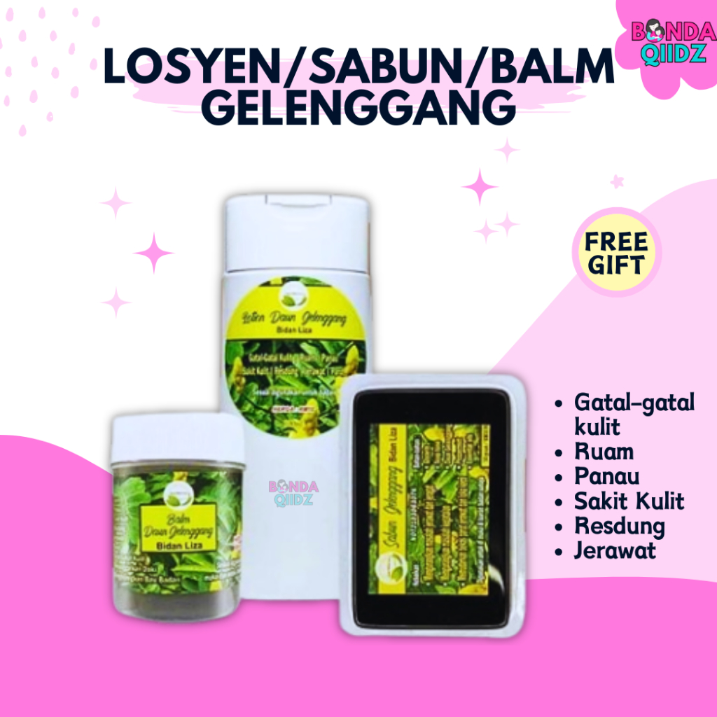 Lazyen Gelenggang Soap, CHICKEN POX HFMD, Baby Rash, Itchy Skin ...