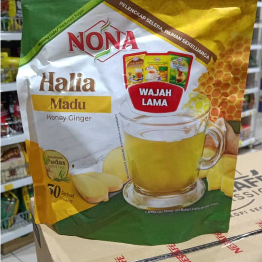 Instant Ginger Drink with Honey/Minuman Halia Segara Dengan Madu (30pcs ...