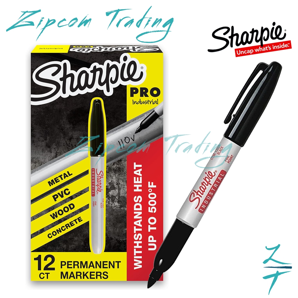 Sharpie Pro Industrial Permanent Markers | Shopee Singapore