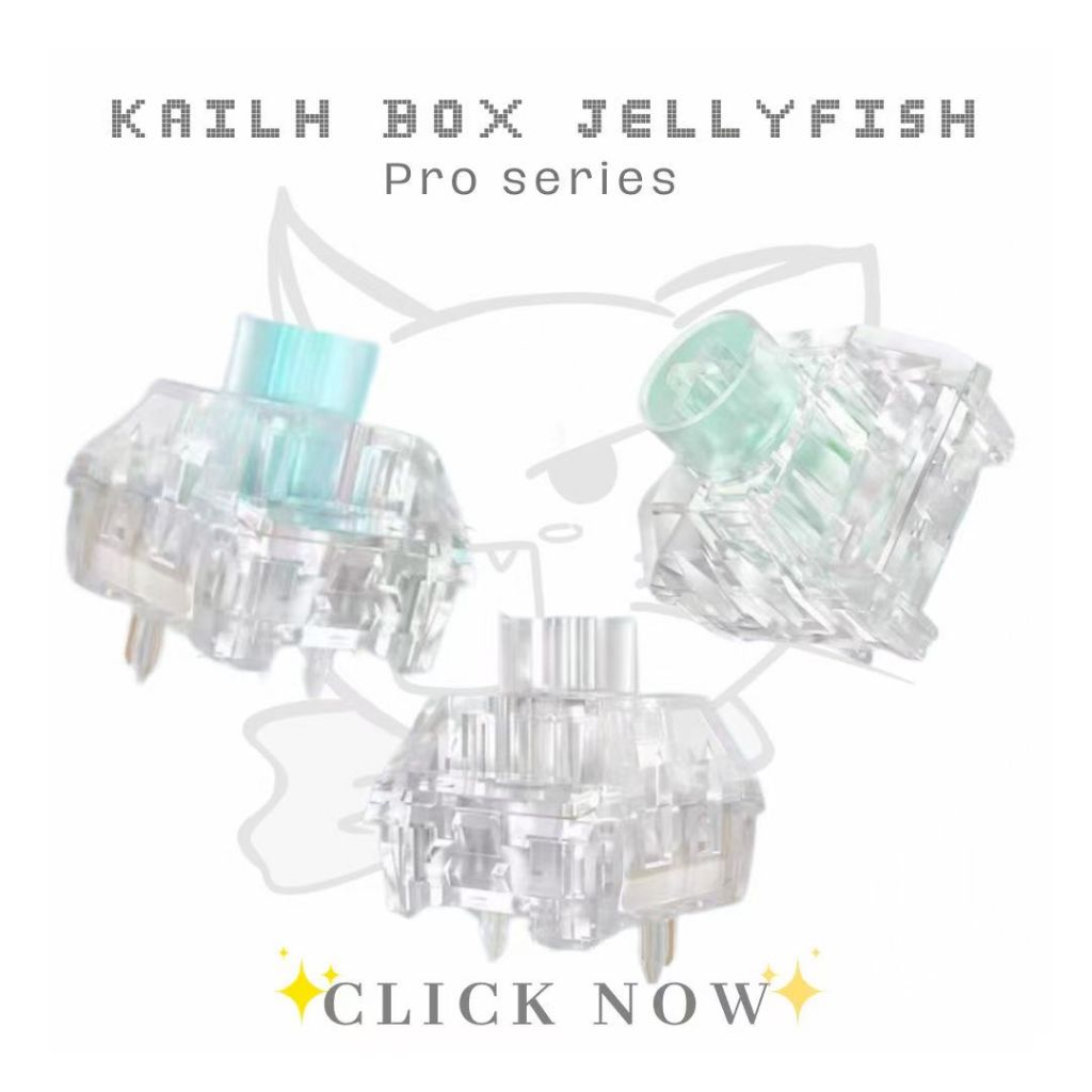 Kailh Box Jellyfish Pro 5 Pin Switch for MX Mechanical Gaming Keyboard ...