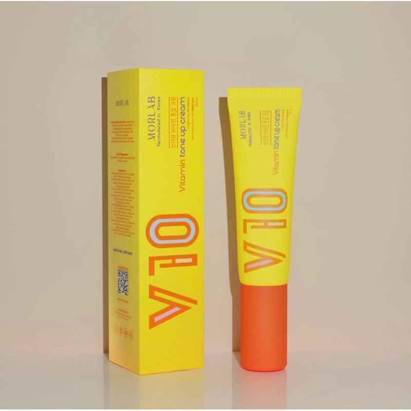 MORLAB V10 TONE UP CREAM FORMULASI KOREA | Shopee Singapore