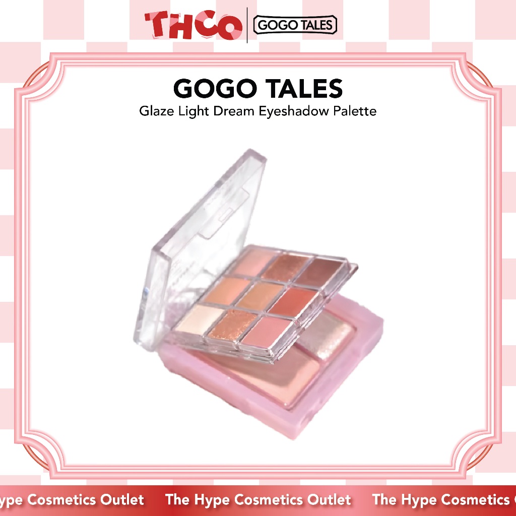 GOGO TALES Glaze Light Dream Eyeshadow Palette Gogotales GOGO Dance ...