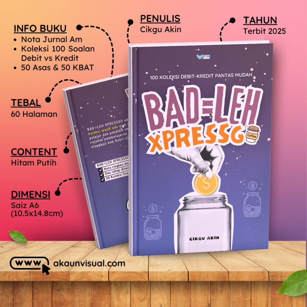 Buy 1 Free 1 (Terhad!) BADLEH XPRESSGO NOTA AKAUN EXPRESS | Nota ...