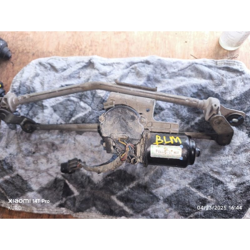 saga BLM/FLX wiper motor with wiper link set (used item) | Shopee Singapore