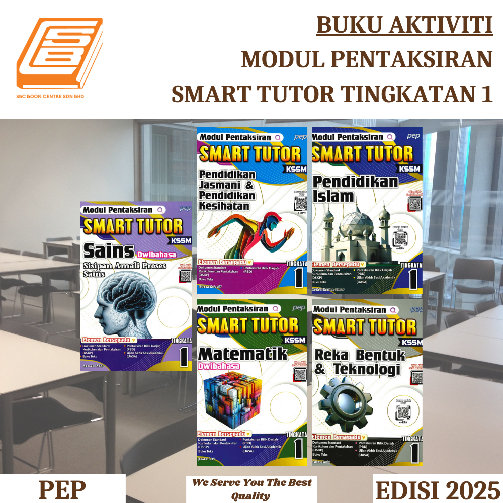 [SBCB] KSSM Tutor Smart Assessment Module Form 1 ( PEP ) | Shopee Singapore