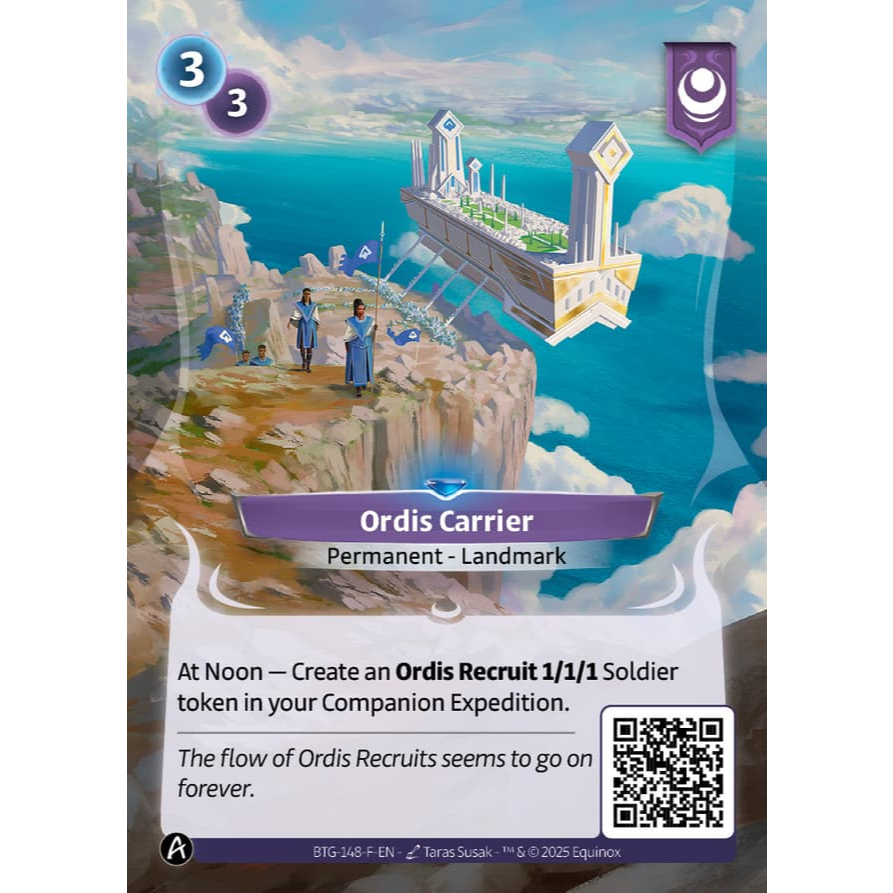 [Shuffle] Altered TCG : Beyond the Gates (BTG) F 148 | Ordis Carrier ...