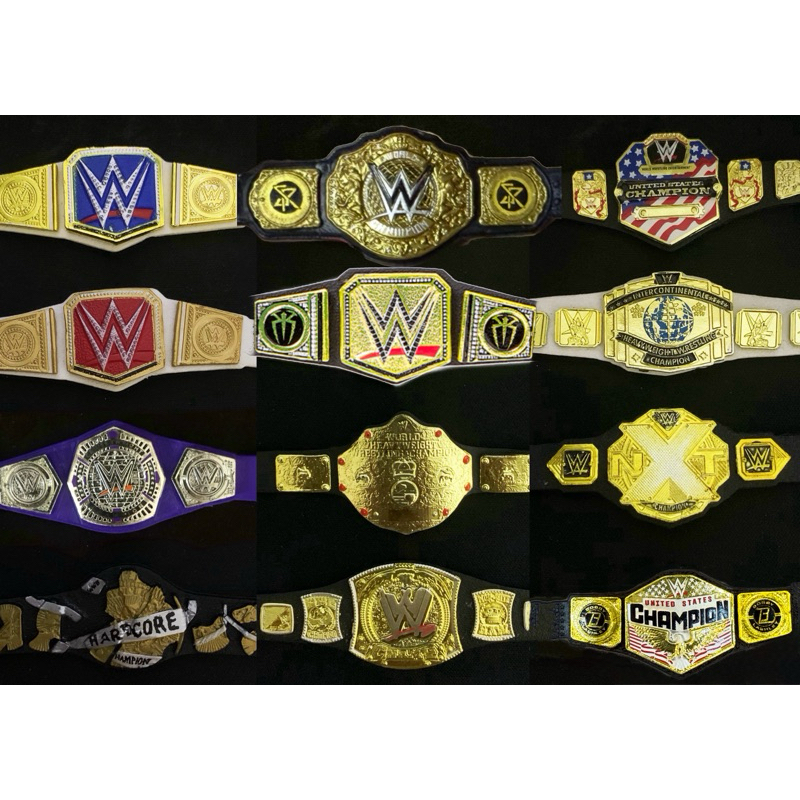 WWE championship Figure Belt 10cm 【Update 28/1/2026】 | Shopee Singapore
