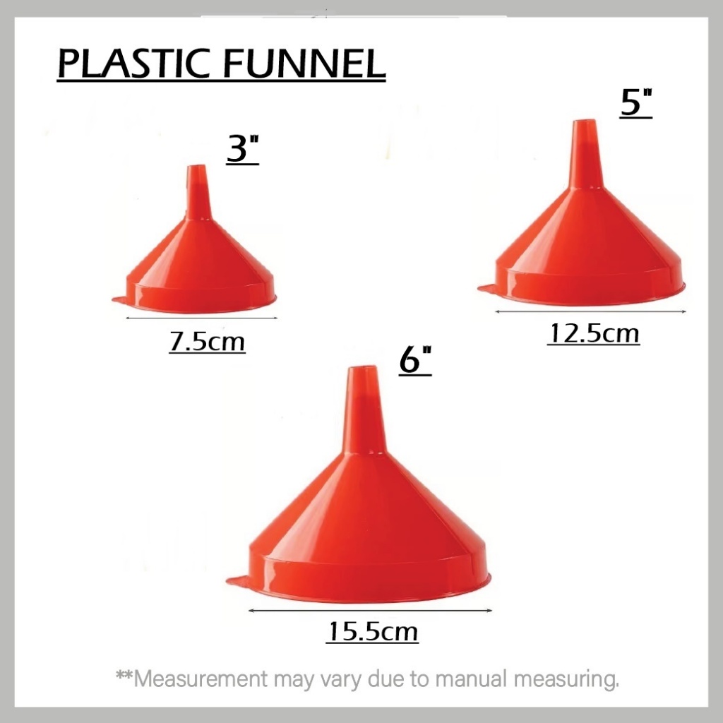 Bestware Plastic Funnel/ Oil Funnel /Corong Plastik Corong Minyak ...