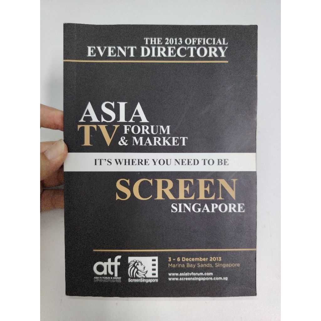 [BB] [Used] The Official ATF & Screen Event Directory 2013 (Nonfiction ...