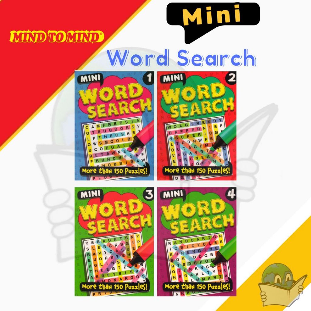 Mini Word Search [Mind To Mind] | Shopee Singapore