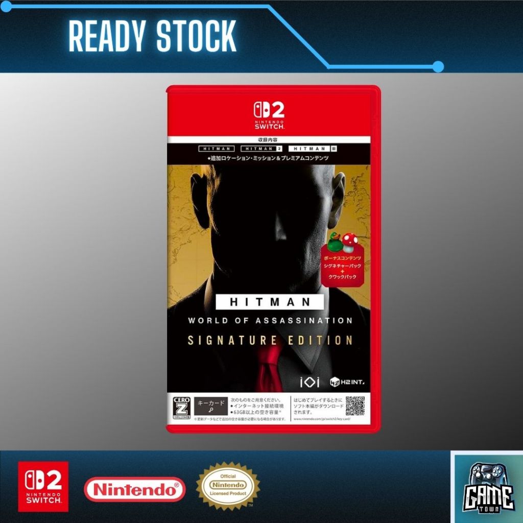 Nintendo Switch 2 Hitman World of Assassination - Signature Edition 杀手 ...