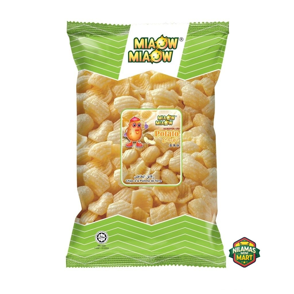 Miaow Miaow Snacks - 7 Flavours (450g) - Potato | Prawn | Hot Spicy ...