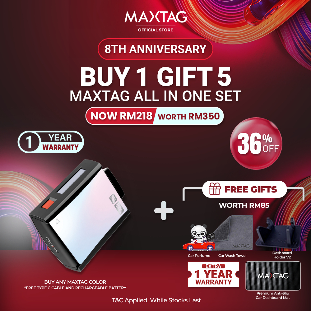 Maxtag Smart Tag Touch n Go Toll Reader Set (RM218 ; WORTH RM350 ; SAVE ...