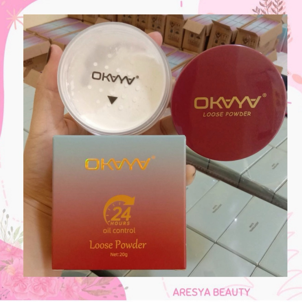 OKAYA LOOSE POWDER TRANSLUCENT MUA BELLAZ 30Gm | Shopee Singapore